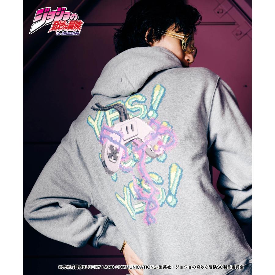 glamb（グラム） Joseph Joester Hoodie ジョセフ・ジョースターフーディ JOJO ジョジョ : フュージョン ...