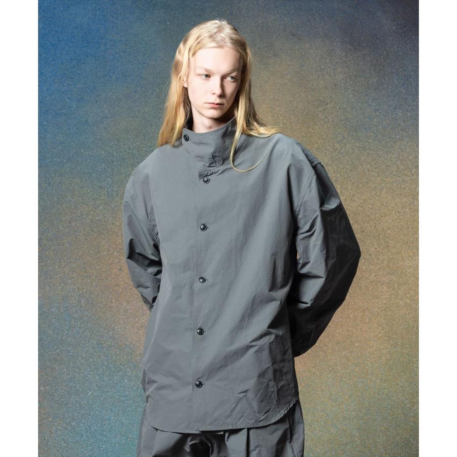 glamb（グラム） Deformed Stand Collar Shirt / デフォームスタンド