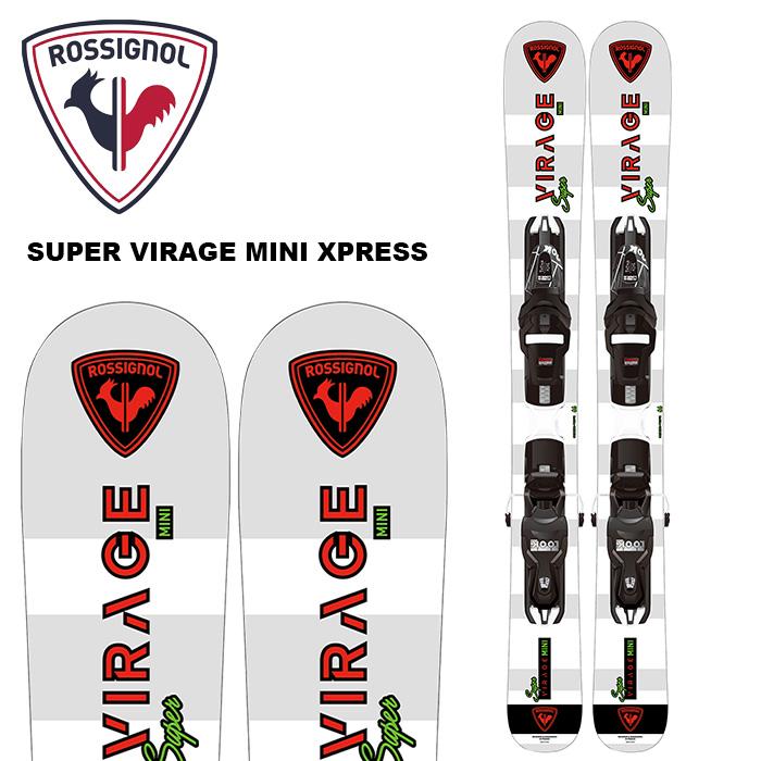 ROSSIGNOL ロシニョール スキー板 SUPER VIRAGE MINI XPRESS ビンディングセット 24-25 モデル ...
