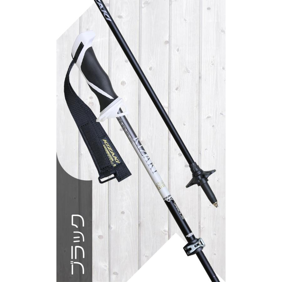 KIZAKI キザキ ポール ストック VARIOUS TL14(90〜120cm) 25-26 モデル サイズ伸縮 : FUSO SKI SNOWBOARD - 通販 - Yahoo!ショッピング