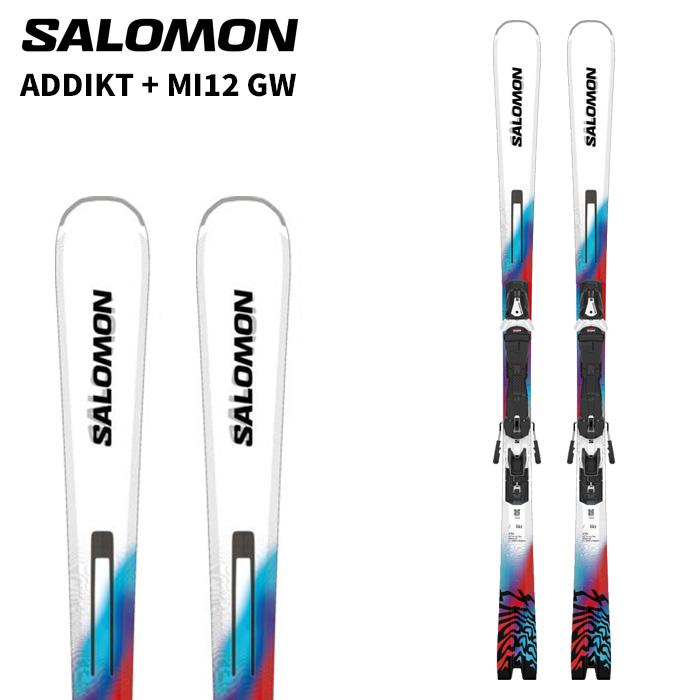 SALOMON サロモン スキー板 ADDIKT + MI12 GW ビンディングセット 25-26 モデル : FUSO SKI ...