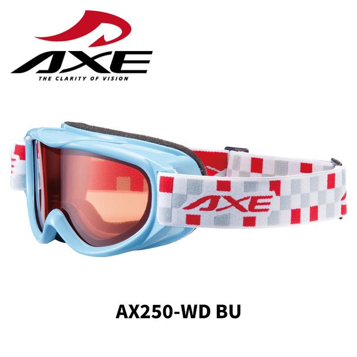 AXE アックス ゴーグル AX250-WD BU 24-25モデル キッズ : FUSO SKI SNOWBOARD - 通販 - Yahoo!ショッピング
