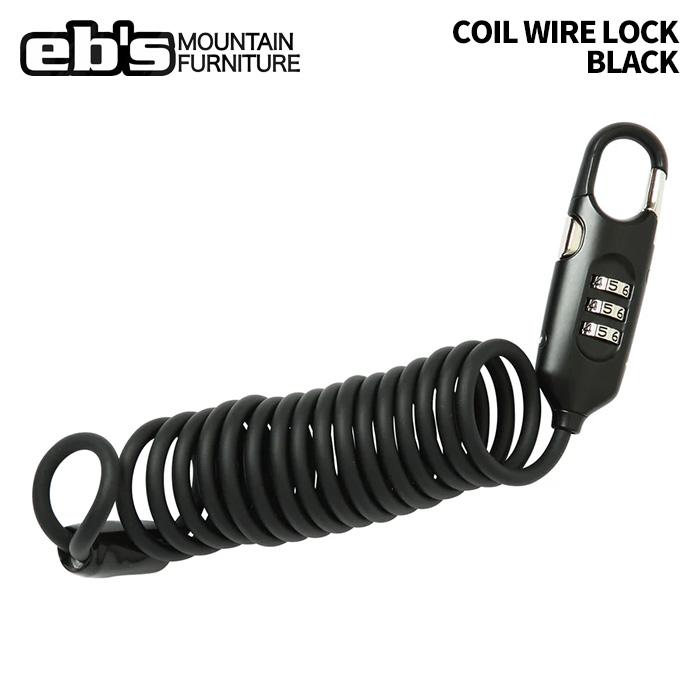 eb's エビス ACC COIL WIRE LOCK BLACK 24-25 モデル : FUSO SKI SNOWBOARD - 通販 - Yahoo!ショッピング