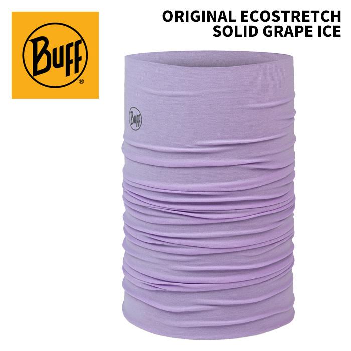 BUFF バフ ORIGINAL ECOSTRETCH ネックウォーマー SOLID GRAPE ICE 25-26モデル : FUSO ...