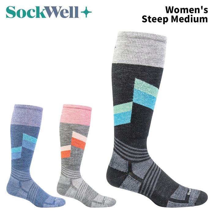 SOCKWELL ソックウェル ソックス Women's Steep Medium 25-26モデル レディース : FUSO SKI ...