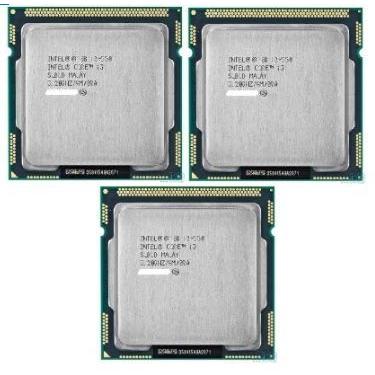 INTEL Core i3-550 3.20GHZ インテル デスクトップPC用 / CPU 3個セット : 双羽ストア - 通販 ...