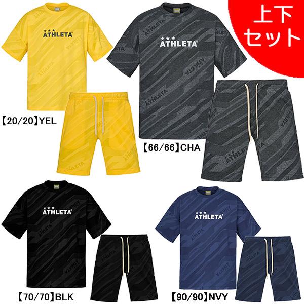 ATHLETA 【上下セット】 アスレタ ジャガードスウェットシャツ ハーフパンツ 上下 03372-03373 サッカー フットサル カジュアル メンズ : フタバスポーツフットボール店 ...