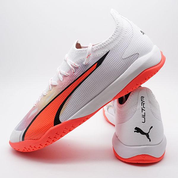 PUMA ウルトラ アルティメット Court プーマ 107503-01 ホワイト フットサルシューズ インドア 室内用 : フタバスポーツ ...