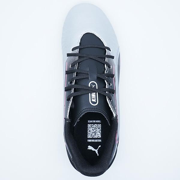 PUMA（プーマ） キングマッチ HG/AG+MID JR PUMA 108321-02 シルバー ジュニア サッカースパイク : フタバ ...