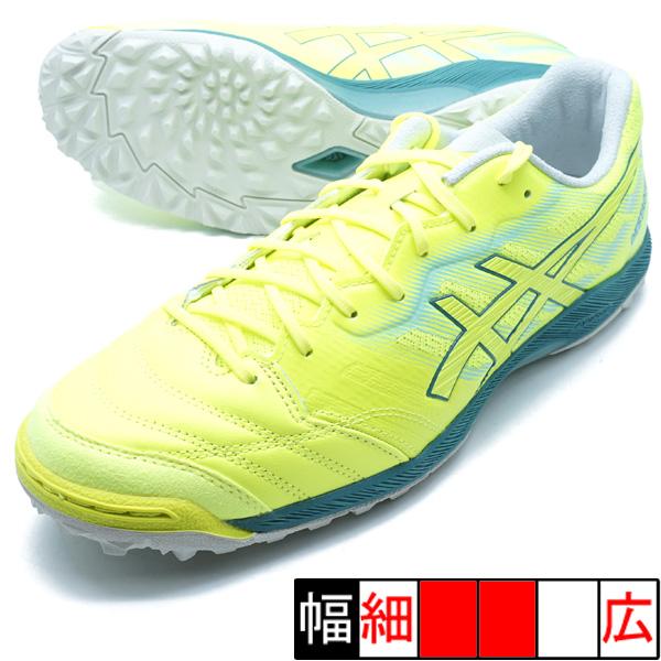 ASICS（アシックス） DESTAQUE K FF TF asics 1111A218-750 イエロー フットサルシューズ 屋外用 ...