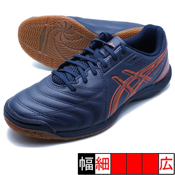 ASICS CALCETTO WD 9 アシックス asics 1113A037-401 MIDNIGHT/HABANERO フットサルシューズ インドア 室内用 : フタバスポーツ ...