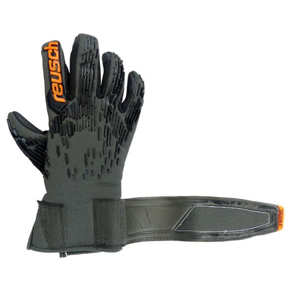 reusch ロイシュ ジュニア アトラクト フリーゲル シルバー JR 5362035-5555 サッカー キーパーグローブ GKグローブ ゴールキーパー ブラック 子供用 : フタバ ...