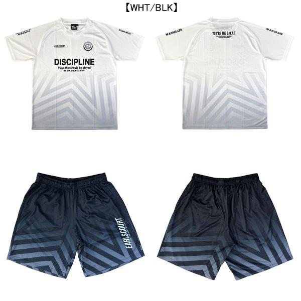 アールズコート 【上下セット】 Earls Court GRADATION STAR プラ上下 EC-S064/EC-P023 サッカー フットサル プラシャツ プラパン 練習着 メンズ ...