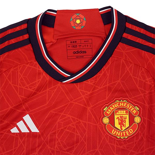 adidas マンチェスターユナイテッド MCU 2023-24 ホーム レプリカユニフォーム EVM00-IP1726 サッカー 半袖 ...