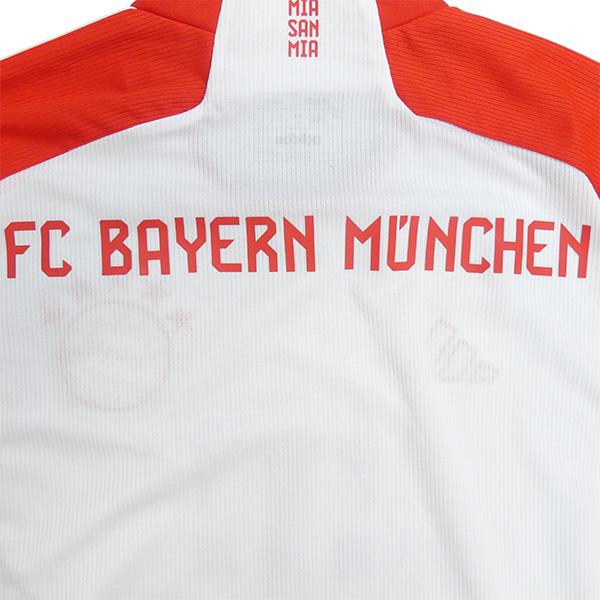 adidas バイエルンミュンヘン BAY 2023-24 ホーム レプリカユニフォーム EVN59-IJ7442 サッカー 半袖 ホワイト ...