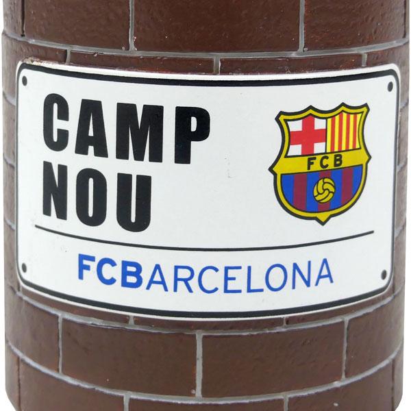 FCバルセロナ オフィシャル ブロックウォール マネーボックス 貯金箱 FCB_MONEY_BOX サッカー リーガエスパニョーラ 公式グッズ ...