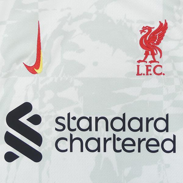 NIKE リバプール ジュニア LFC 2024-25 レプリカ 3rd ユニフォーム FQ2253-101 サッカー 半袖 ホワイト ナイキ ...