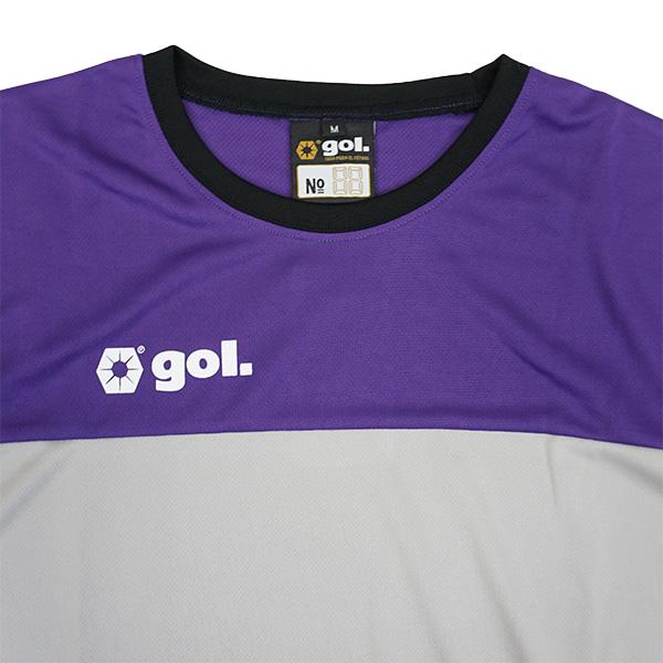 gol. 【ネコポス送料無料】 ゴル 長袖プラクティスシャツ＜トレス＞ G341-604 サッカー フットサル プラシャツ 長袖 練習着 メンズ : フタバスポーツフットボール店 - 通販 ...