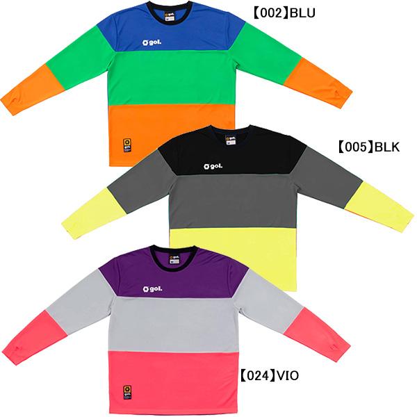 gol. 【ネコポス送料無料】 ゴル ジュニア 長袖プラクティスシャツ＜トレス＞ G341-604J サッカー フットサル プラシャツ 長袖 練習着 子供用 : フタバスポーツフットボール店 ...