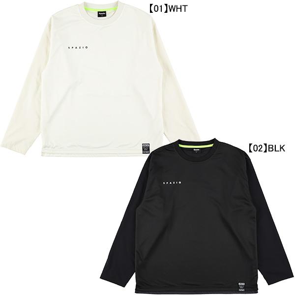 Spazio 【ネコポス送料無料】 スパッツィオ spazio マテリアルMIX ロング プラシャツ GE-0960 サッカー フットサル ...