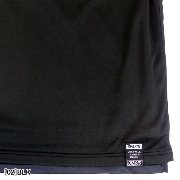 Spazio 【ネコポス送料無料】 スパッツィオ spazio マテリアルMIX ロング プラシャツ GE-0960 サッカー フットサル ...