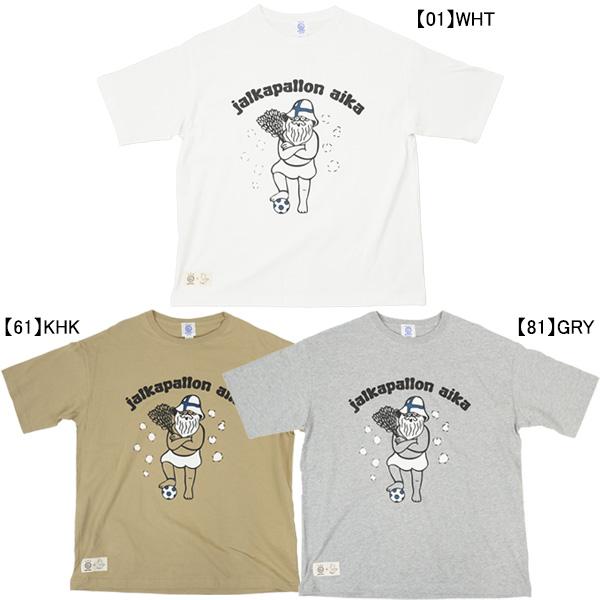 goleador 【ネコポス選択可】 ゴレアドール MORI ARTWORKS コラボ SAUNA ビッグシルエットTシャツ GM-008 サッカー フットサル カジュアル Tee 半袖 ...