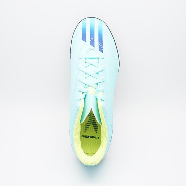 adidas ジュニア エックス スピードポータル.4 TF J アディダス GW8510 クリアアクア サッカー トレーニングシューズ ...