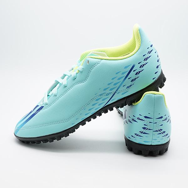 adidas ジュニア エックス スピードポータル.4 TF J アディダス GW8510 クリアアクア サッカー トレーニングシューズ ...
