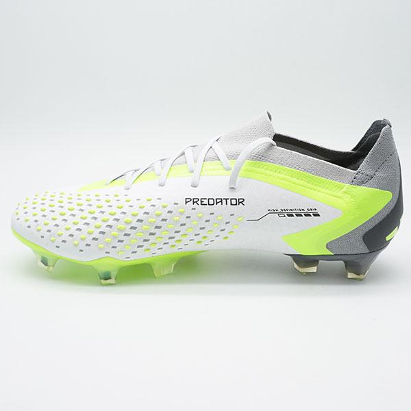 adidas（アディダス） プレデター アキュラシー.1 L FG adidas GZ0032 ホワイト サッカースパイク 天然芝 : フタバ ...