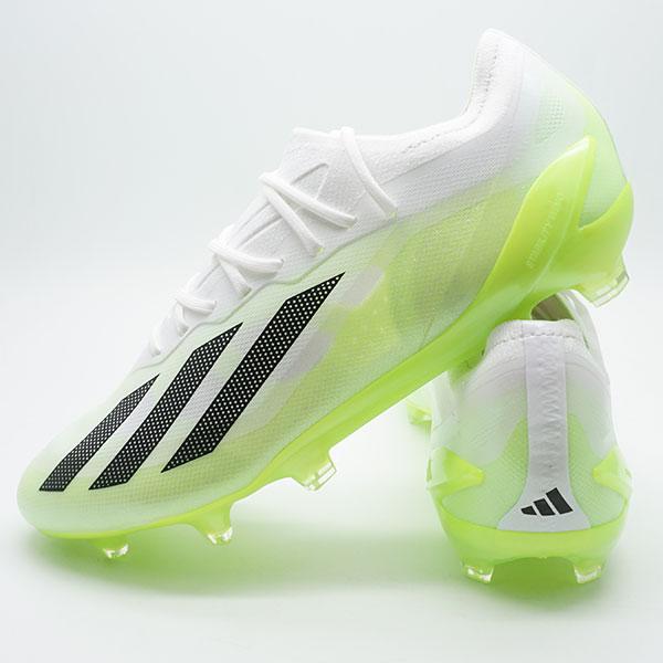 adidas エックス クレイジーファスト.1 FG アディダス HQ4516 ホワイト サッカースパイク 天然芝 : フタバスポーツ ...
