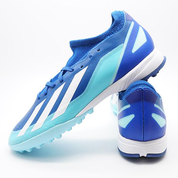 エックス クレイジーファスト.3 TF アディダス adidas ID9338 ブライトローヤル サッカー トレーニングシューズ ...