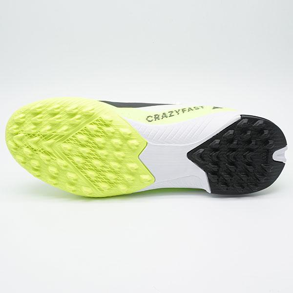 adidas エックス クレイジーファスト.3 TF J アディダス IE1568 ホワイト ジュニア サッカー トレーニングシューズ ...