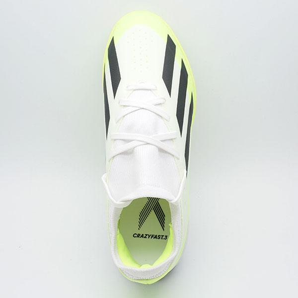 adidas エックス クレイジーファスト.3 TF J アディダス IE1568 ホワイト ジュニア サッカー トレーニングシューズ ...