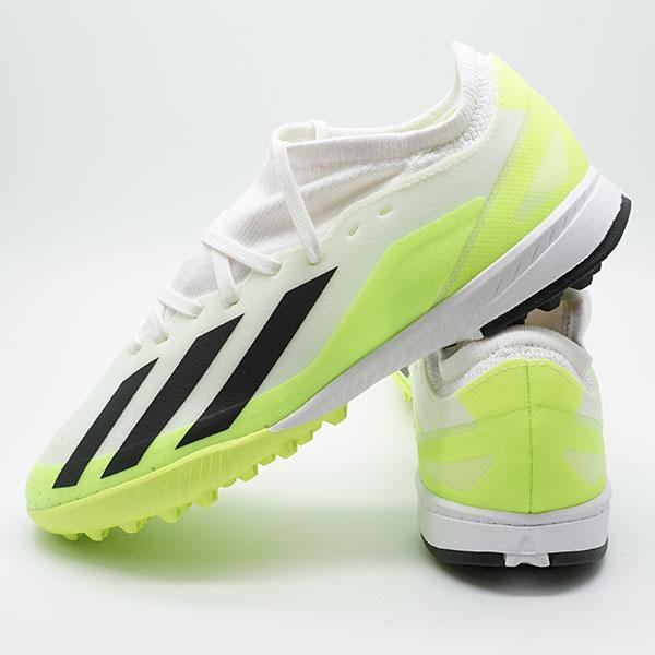 adidas エックス クレイジーファスト.3 TF J アディダス IE1568 ホワイト ジュニア サッカー トレーニングシューズ ...