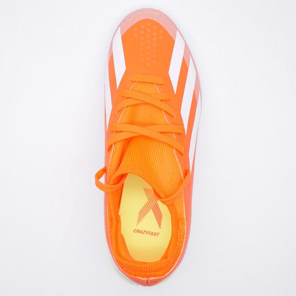 キッズ エックス クレイジーファスト LEAGUE TF アディダス adidas IF0679 ソーラーレッド ジュニア サッカー ...