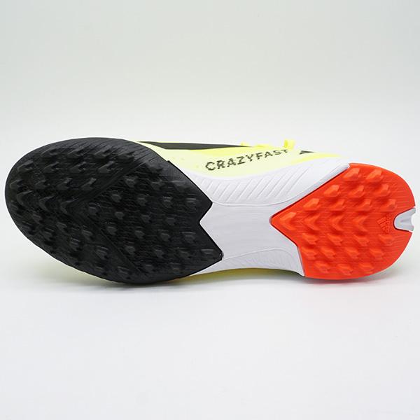 adidas キッズ エックス クレイジーファスト LEAGUE TF アディダス IF0681 イエロー ジュニア サッカー トレーニング ...