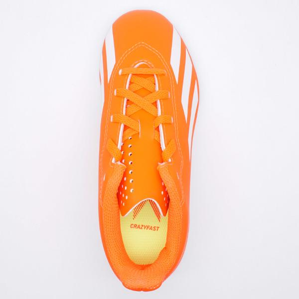 キッズ エックス クレイジーファスト CLUB TF アディダス adidas IF0708 ソーラーレッド ジュニア サッカー トレーニング ...