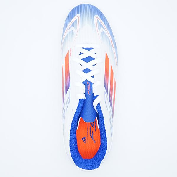 adidas キッズ F50 LEAGUE IN アディダス IF1368 ホワイト ジュニア フットサルシューズ インドア 室内用 ...