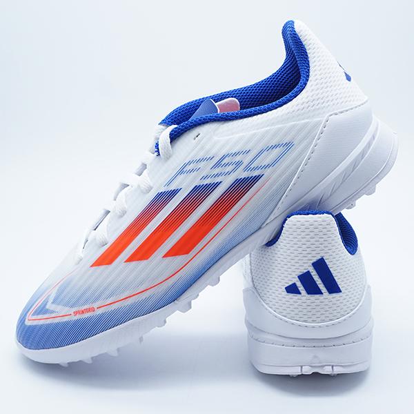 adidas キッズ F50 LEAGUE TF アディダス IF1372 ホワイト ジュニア サッカー トレーニングシューズ : フタバ ...