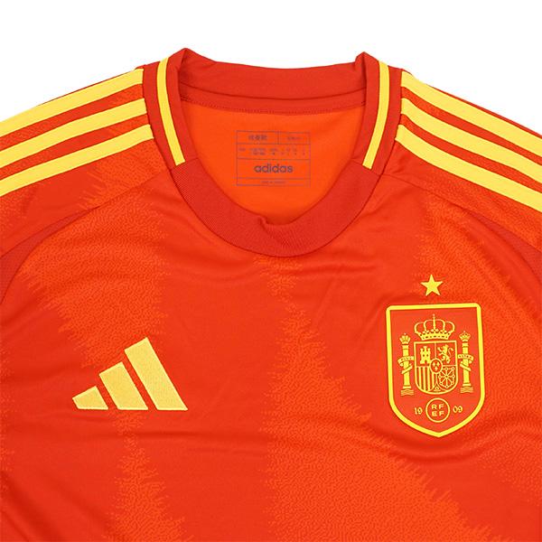adidas スペイン代表 2024 レプリカ ホーム ユニフォーム KOW75-IP9331 サッカー 半袖 レッド アディダス : フタバ ...