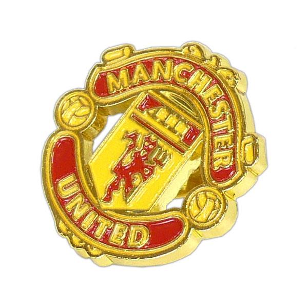 【ネコポス選択可】マンチェスターユナイテッド オフィシャル ピンバッジ MNU_BADGE サッカー プレミアリーグ サポーターズグッズ ...