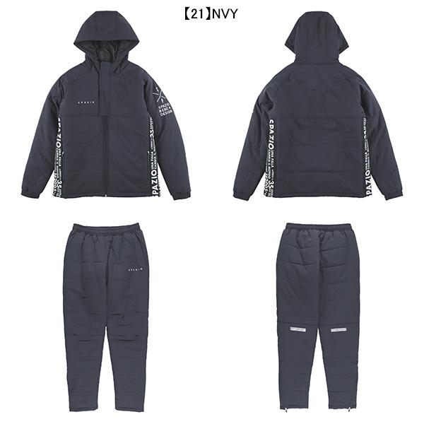 Spazio スパッツィオ spazio 中綿セットアップ TP-0626 サッカー フットサル メンズ ウインドブレーカー 上下セット パーカー ロングパンツ : フタバスポーツフットボール ...