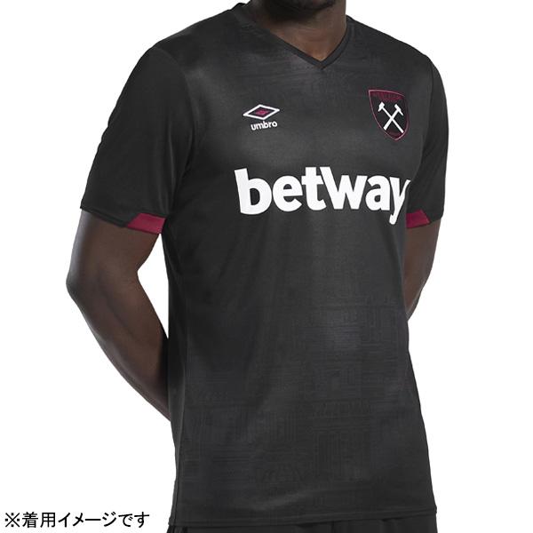 umbro（アンブロ） ウェストハム 2024-25 レプリカ アウェイ ユニフォーム UDA6431A-BLK サッカー ブラック 半袖 : フタバスポーツフットボール店 - 通販 ...
