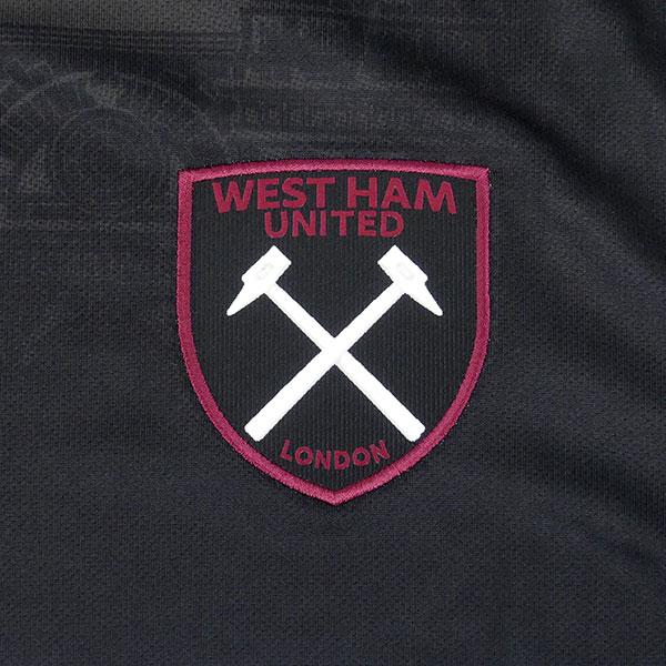 umbro（アンブロ） ウェストハム 2024-25 レプリカ アウェイ ユニフォーム UDA6431A-BLK サッカー ブラック 半袖 : フタバスポーツフットボール店 - 通販 ...