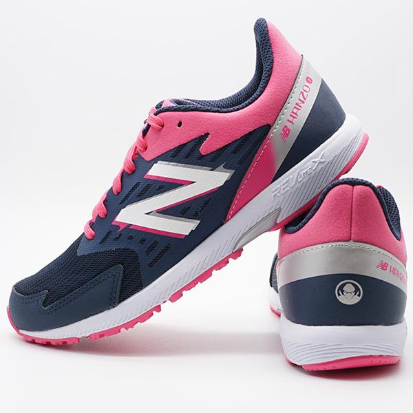 New Balance NB Hanzo J v5 Lace ニューバランス new balance YPHANZ-N5 ネイビー ピンク ...