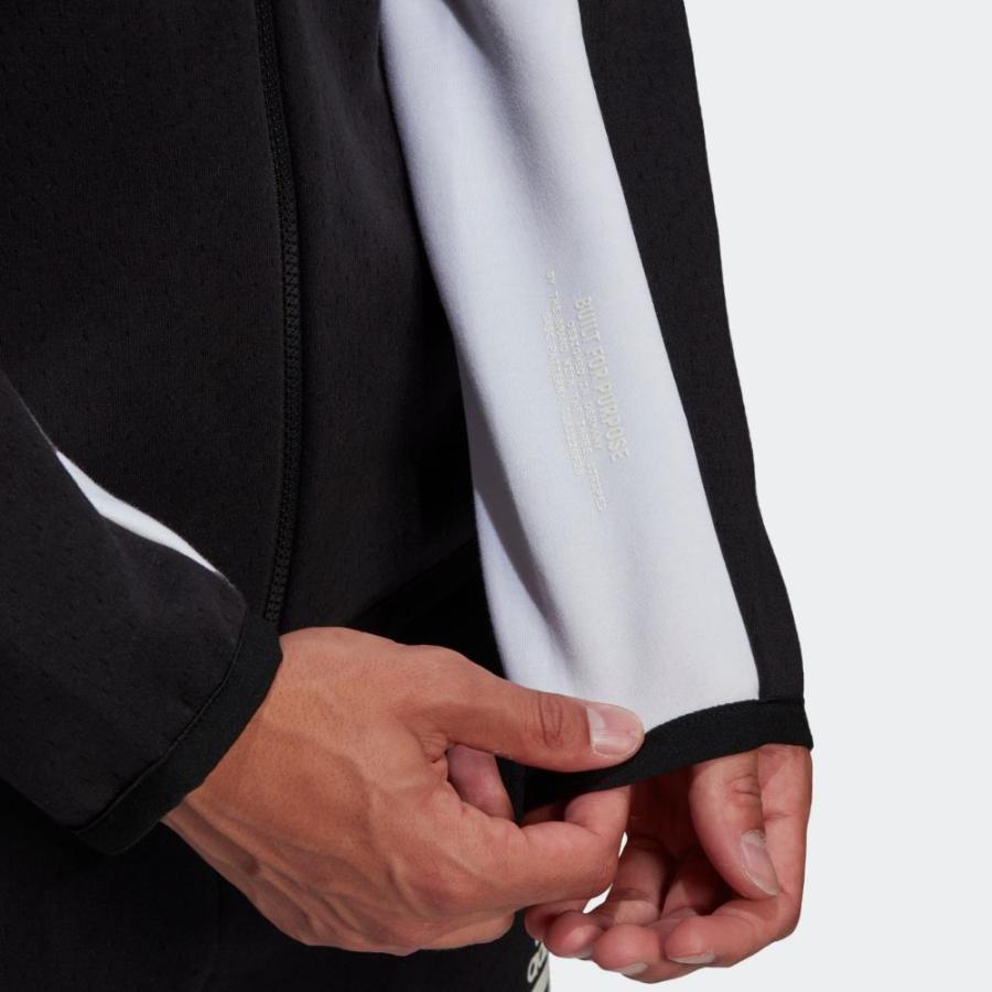 adidas スウェットパーカー メンズ アディダス スウェットジャケット 30276 ZNE フルジップフーディー スポーツウェア ...