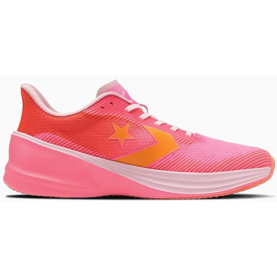CONVERSE コンバース ランニングシューズ ユニセックス CONS RUNSLASH ランスラッシュ PINK/ORANGE ...