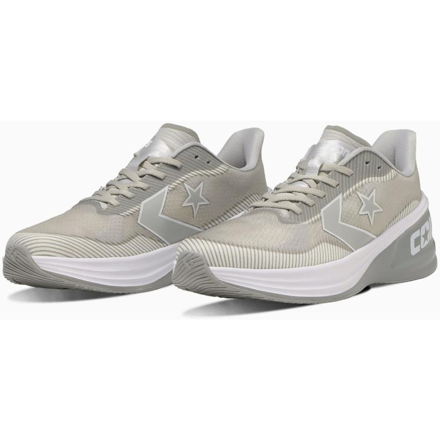 CONVERSE コンバース ランニングシューズ ユニセックス CONS RUNSLASH ランスラッシュ SILVER/GRAY ...