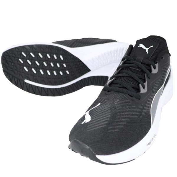 PUMA プーマ ランニングシューズ アヴィエイト プロフォーム スカイ プーマブラック 通勤 通学 ランシュー 普段履き 376615 01 ...