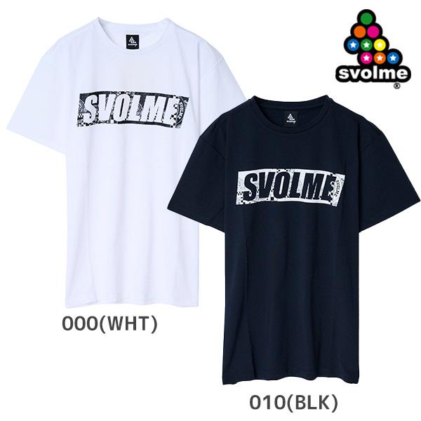 【ネコポス送料無料】SVOLME スボルメ BOXロゴ ハーフスリーブ 半袖 Tシャツ メンズ 7243-21800 : フタバスポーツアスリート店 - 通販 - Yahoo!ショッピング